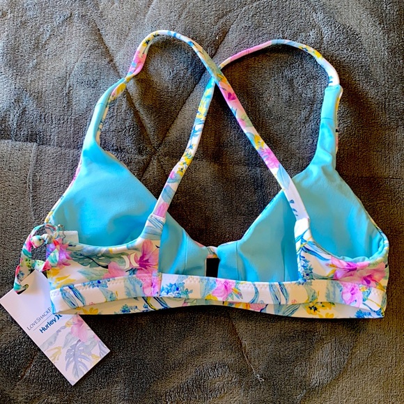 Hurley | Swim | Nwt Hurley X Loveshackfancy Bikini Top | Poshmark